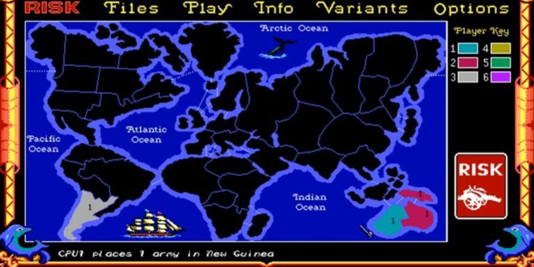 Play Risk online in your browser - Ms-DOS games